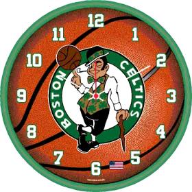 Boston Celtics Team Clock - SWIT Sports