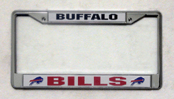 Buffalo Bills Chrome License Plate Frame - SWIT Sports
