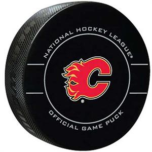 Calgary Flames Official NHL Hockey Puck - SWIT Sports