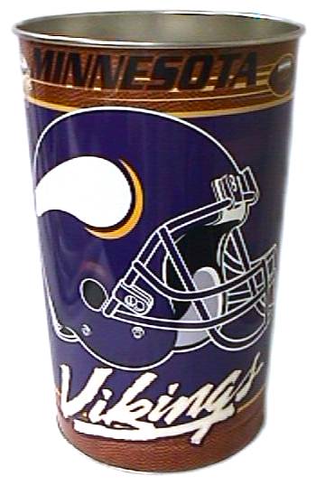 Minnesota Vikings Trash Can - SWIT Sports