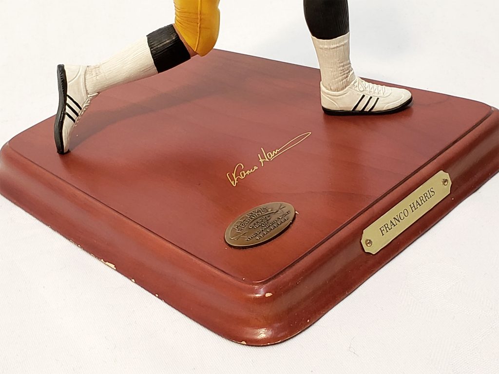 Pittsburgh Steelers Franco Harris Danbury Mint Statue Figurine w/COA ...