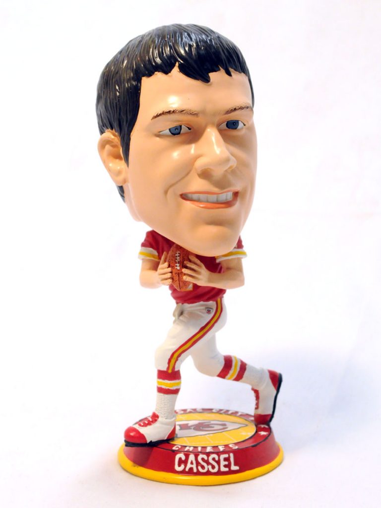 Kansas City Chiefs Matt Cassel NFL Big Head Bobblehead LE - SWIT Sports