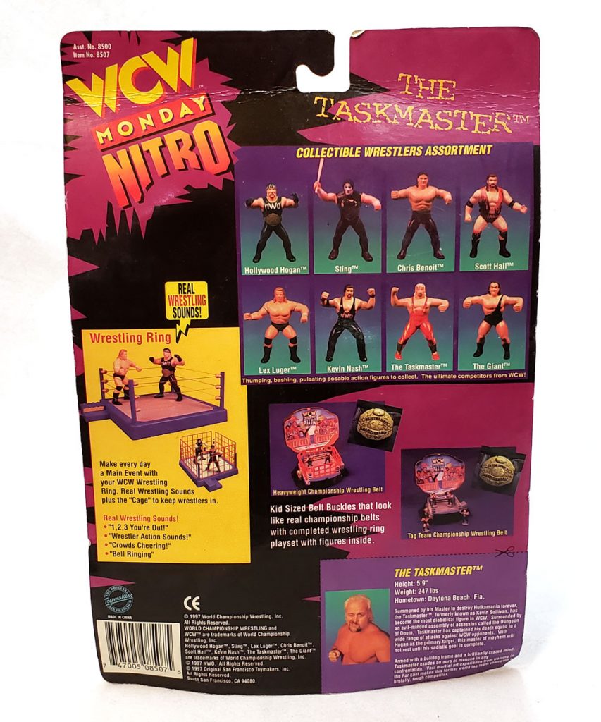 WCW The Taskmaster Monday Nitro Figure 1997 - SWIT Sports