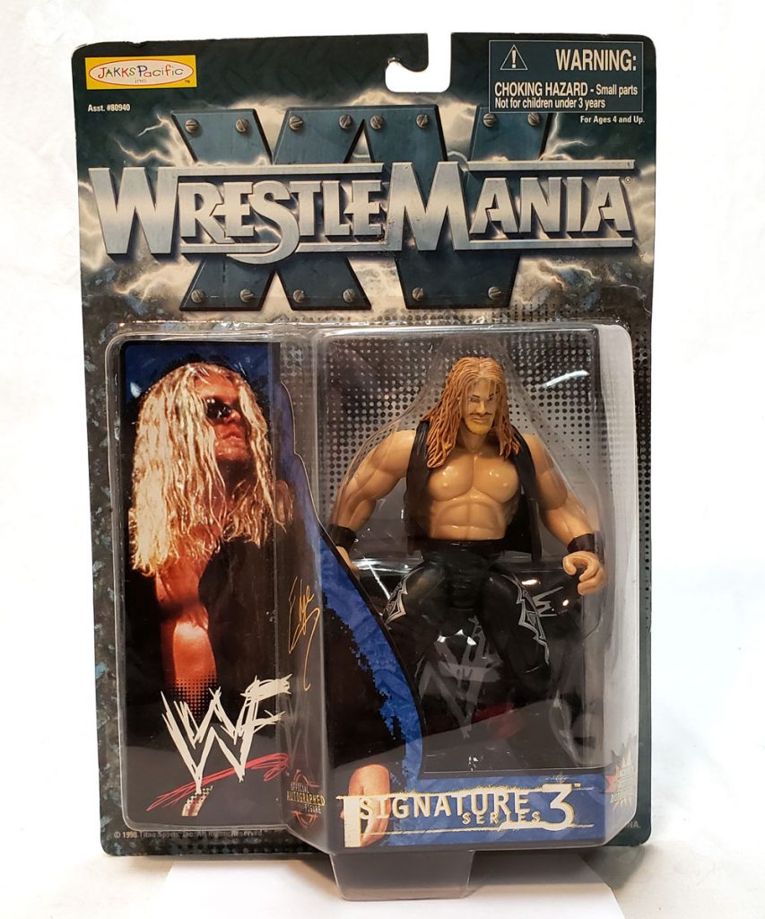 WWF Edge Wrestle Mania Signature Series 3 Action Figure 1998 - SWIT Sports