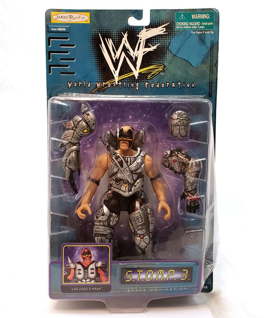WWF Lod 2000's Hawk STOMP 3 Action Figure 1998 - SWIT Sports