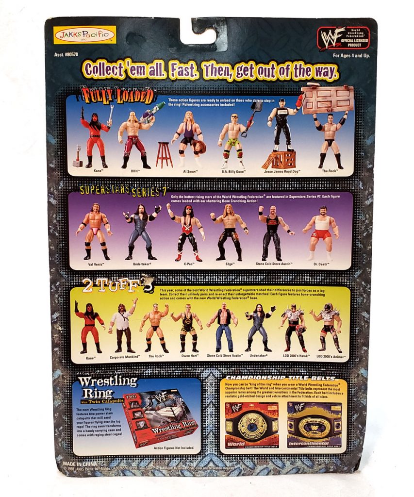WWF HHH Wrestle Mania Fully Loaded Action Figure 1998 - SWIT Sports