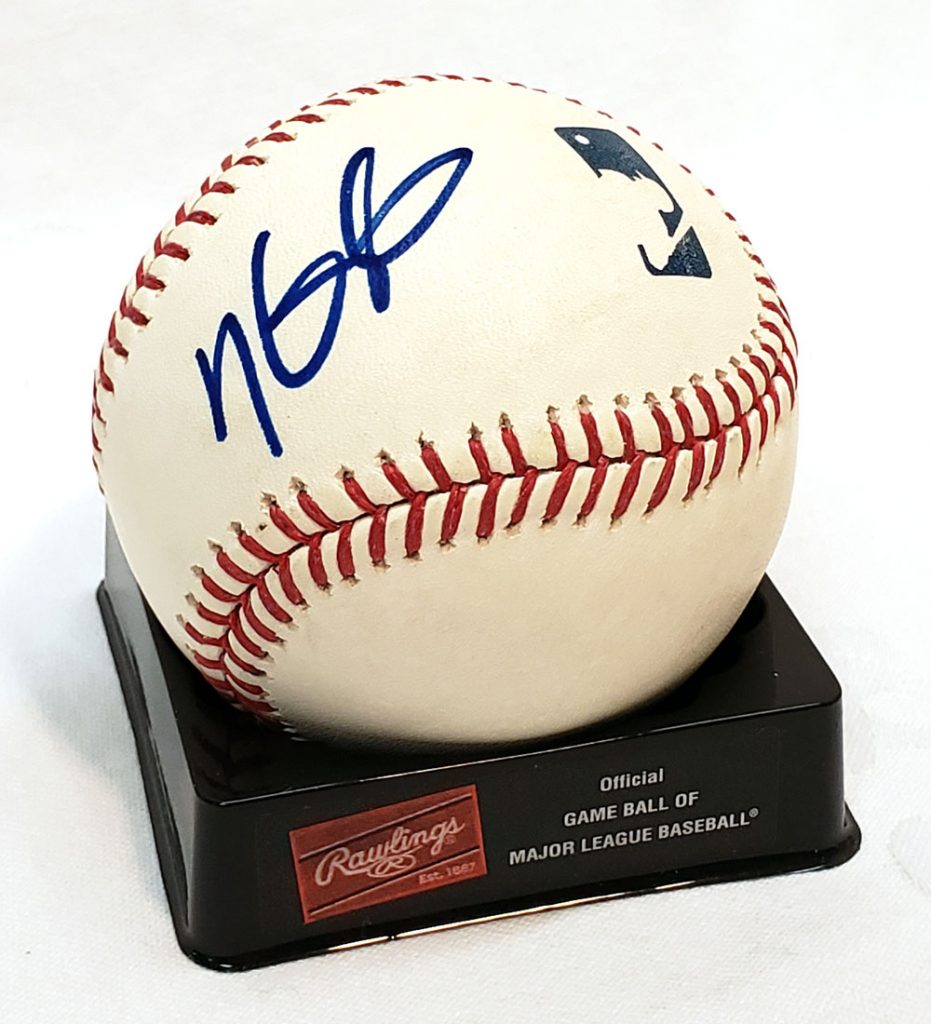 Kevin Durant Auto Signed Baseball JSA - SWIT Sports