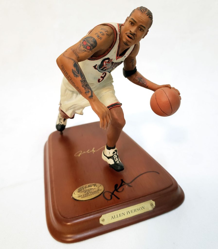 Allen Iverson Signed Danbury Mint Figure - SWIT Sports