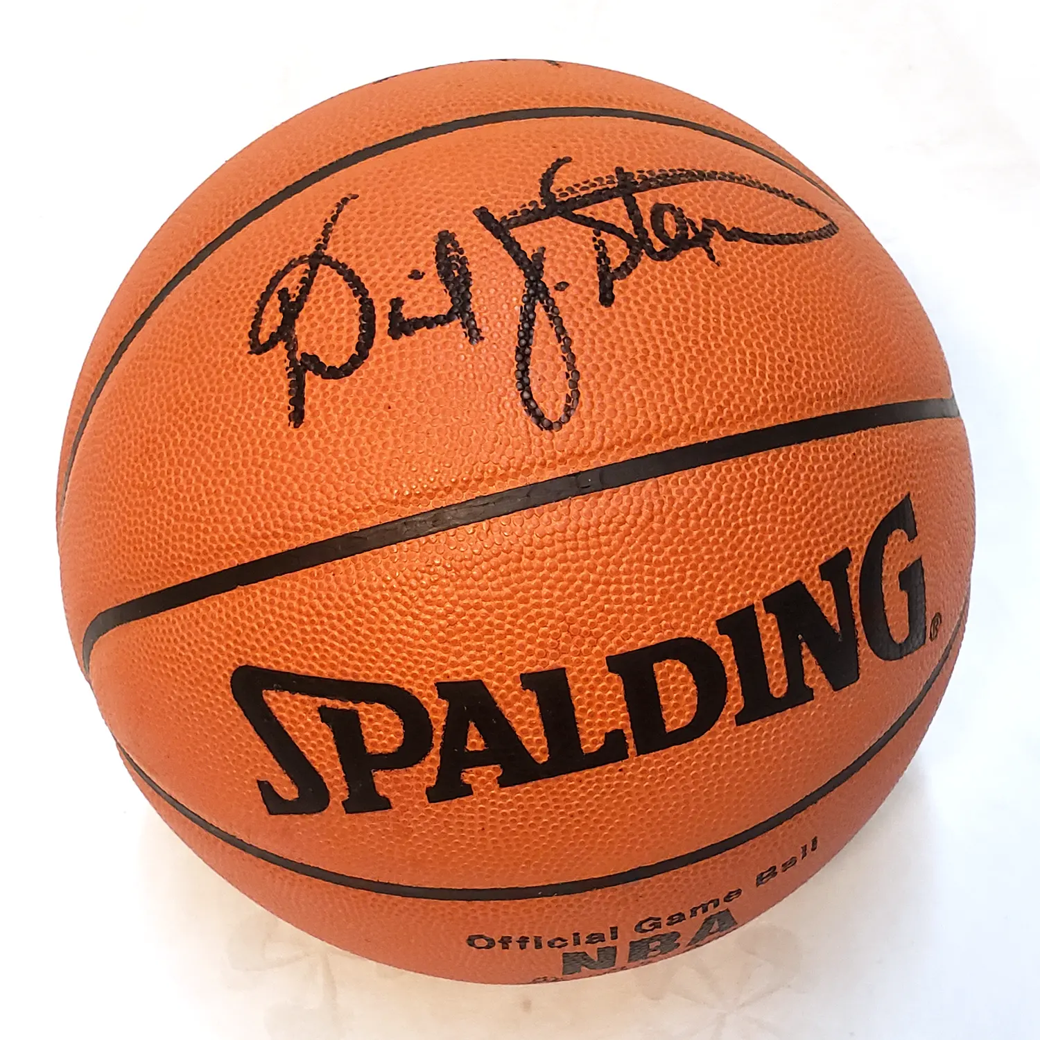 David Stern Signed Basketball JSA S79442 - SWIT Sports