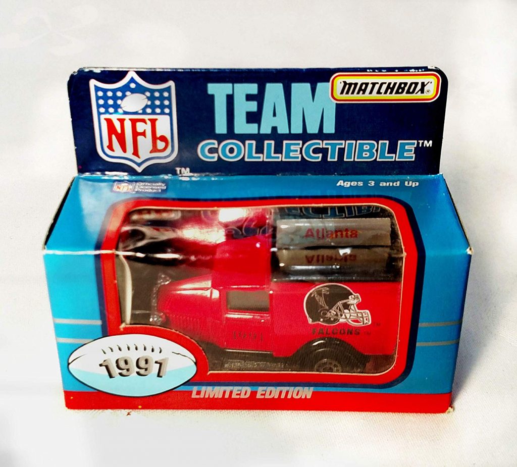 Atlanta Falcons 1991 Limited Edition Matchbox Die Cast Collectible ...