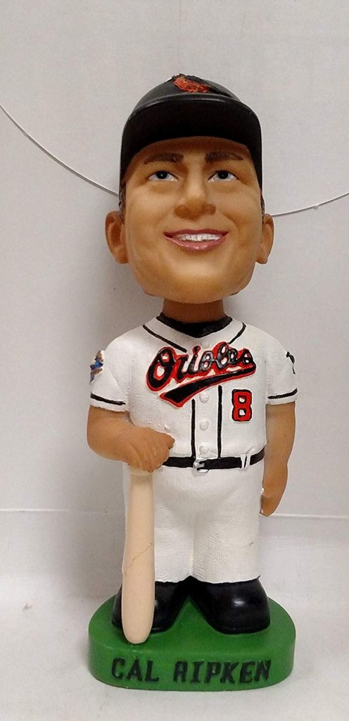 Baltimore Orioles Cal Ripken Hand Painted Bobblehead - SWIT Sports