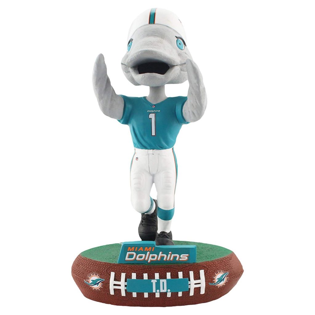 Miami Dolphins Mascot Baller Special Edition Bobblehead - SWIT Sports