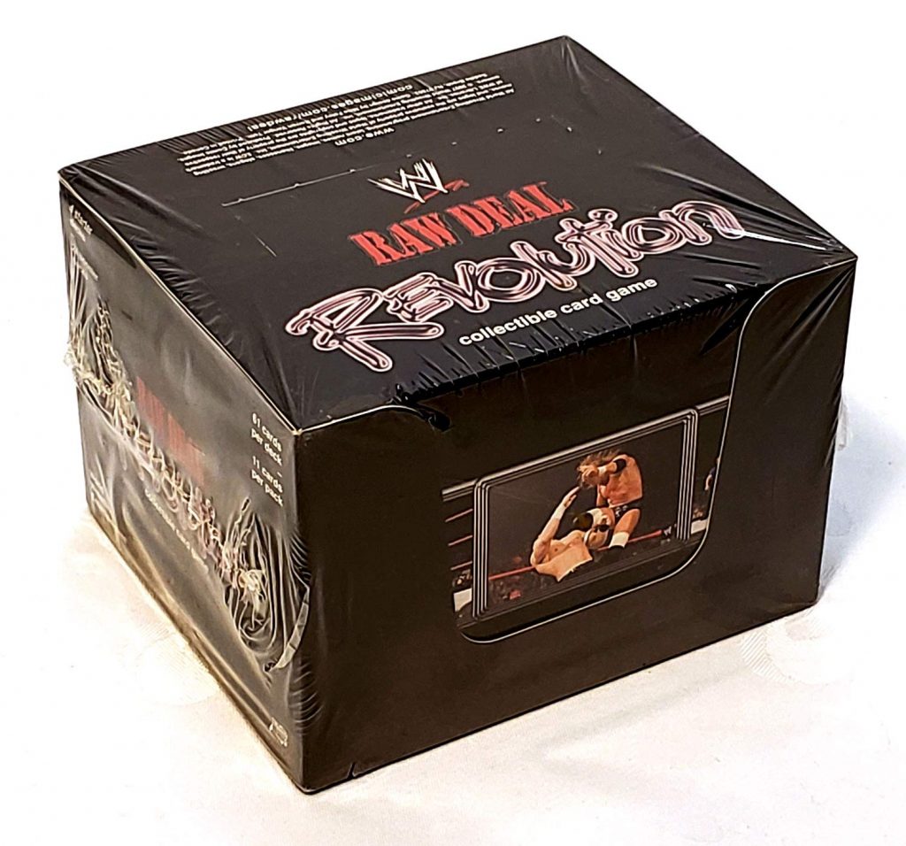 WWE Raw Deal Revolution Collectible Card Game & 24 Booster Packs Box ...
