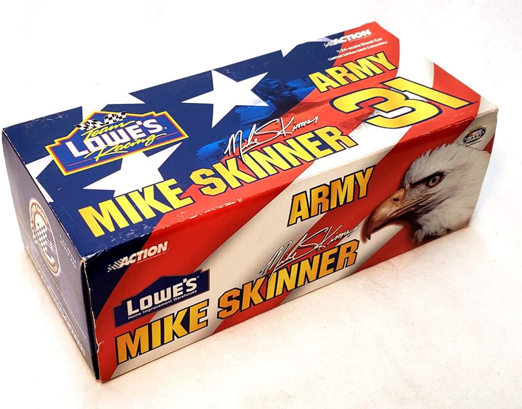 Mike Skinner 2000 Monte Carlo Lowe's Armed Forces Army 1/24 Diecast ...