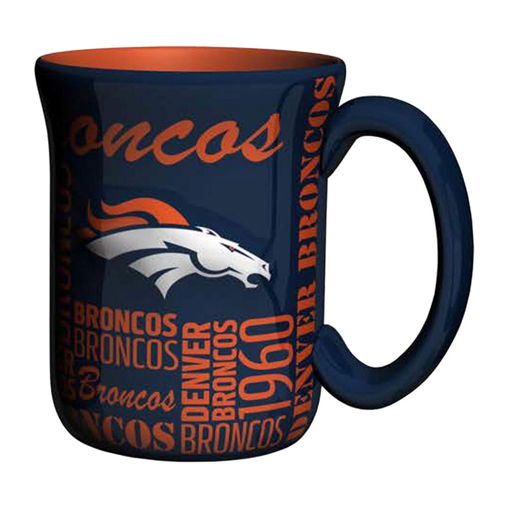 Denver Broncos Spirit Coffee Mug 17 oz - SWIT Sports