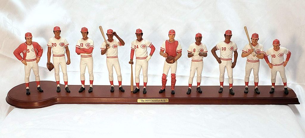 The 1975 Cinncinnati Reds Statue Figurine - Danbury Mint - SWIT Sports