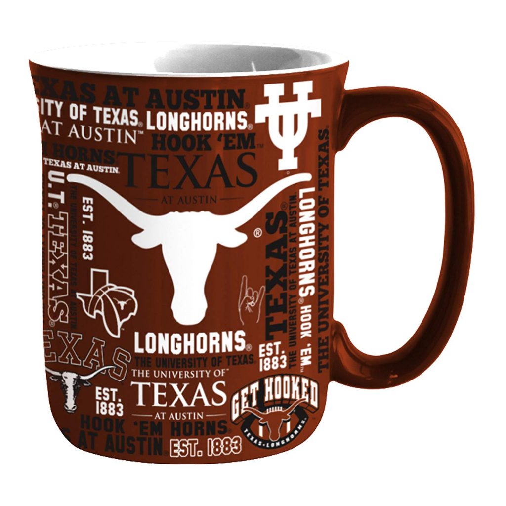 Texas Longhorns Spirit Coffee Mug 17 oz - SWIT Sports